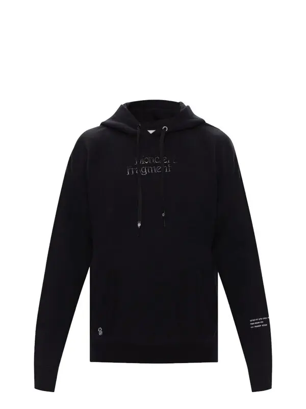Moncler Letter Logo Hoodie - Black