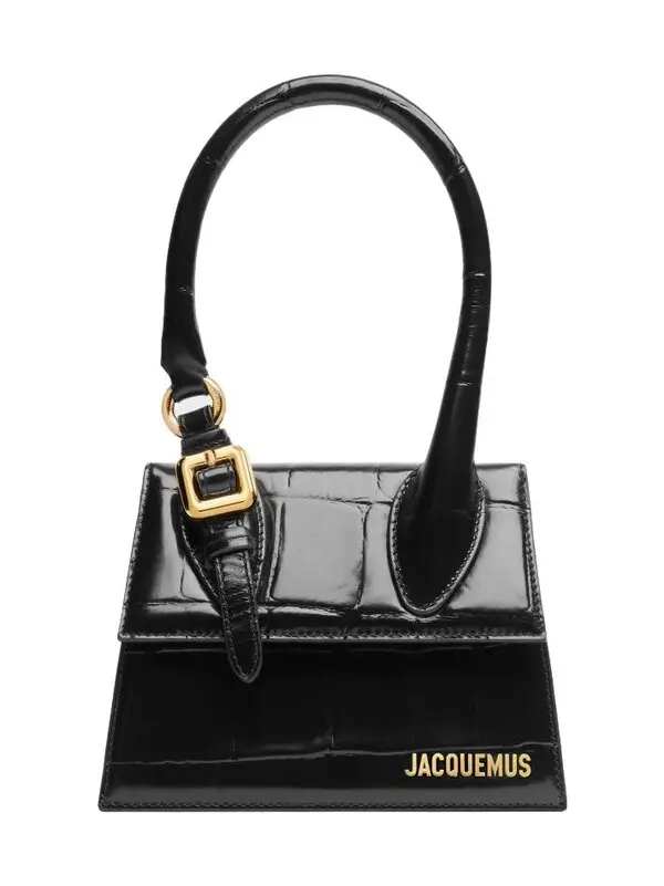 Jacquemus Le Chiquito Moyen Boucle Shoulder Bag - Black