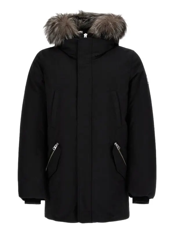 Mackage Hooded Down Parka - Black