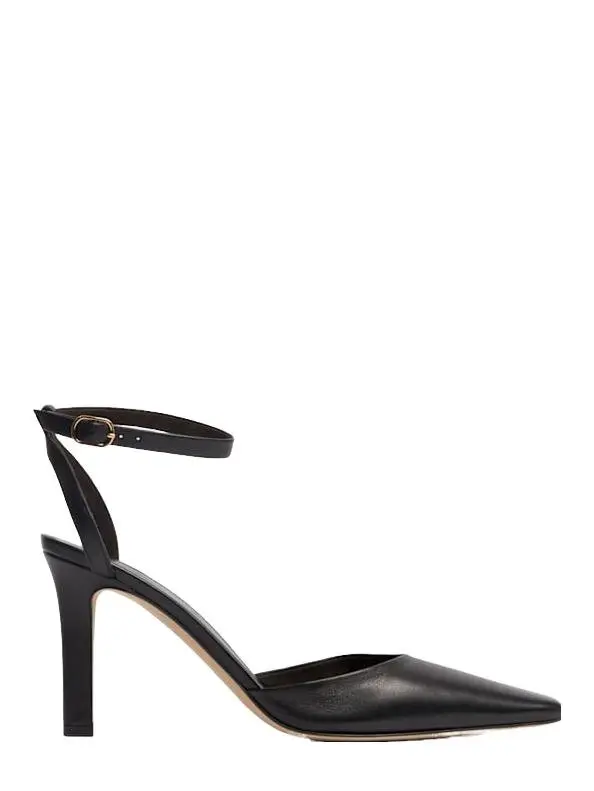 THE ROW 80mm Carla Leather Pumps - Black