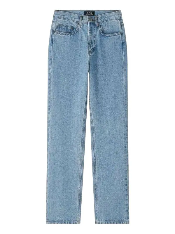 A.p.c. Belt Loop Denim Trousers - Blue