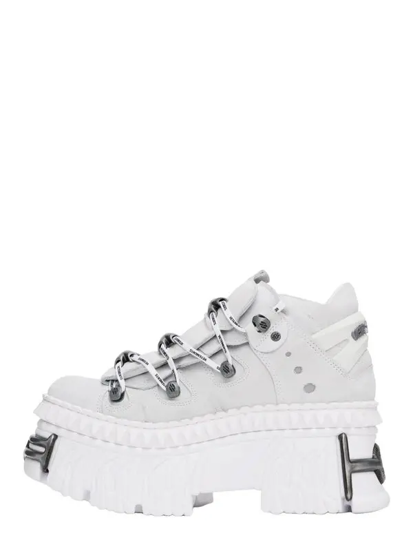 Vetements X New Rock Platform Sneakers - White