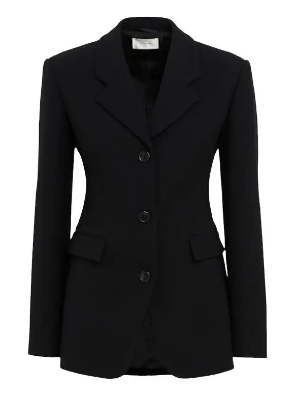 THE ROW Single-breasted Blazer - Black