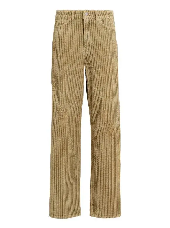 Our Legacy Full Cut Corduroy Wide Pants - Green