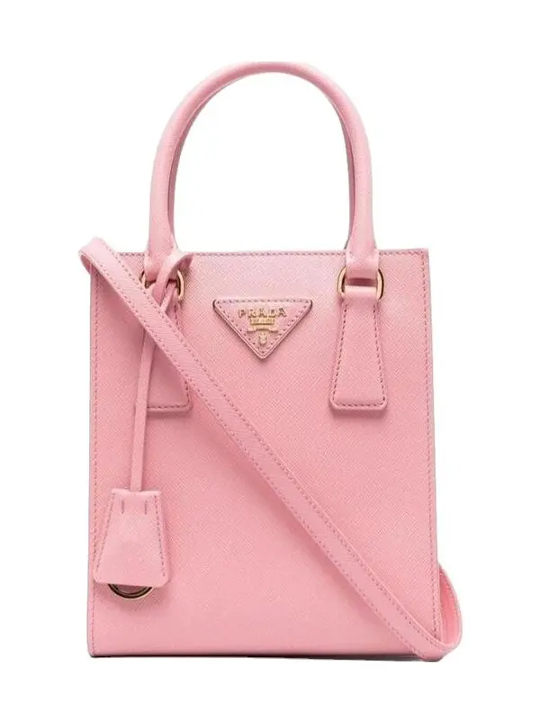 Prada Saffiano Leather Handbag - Petal Powder