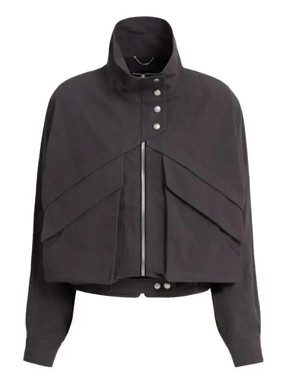 Magda Butrym Zip-up Cotton Jacket - Black