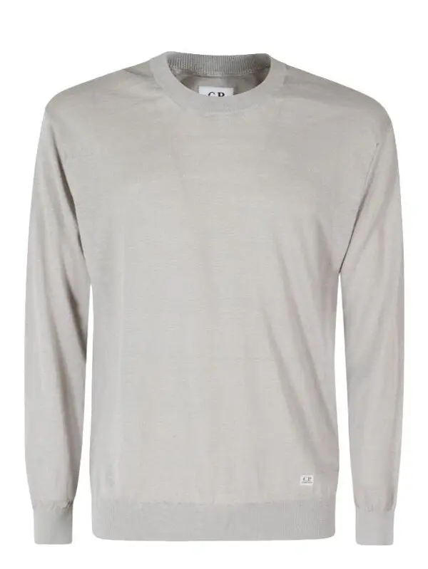 C.P. COMPANY Long-sleeved Knitwear - Gray