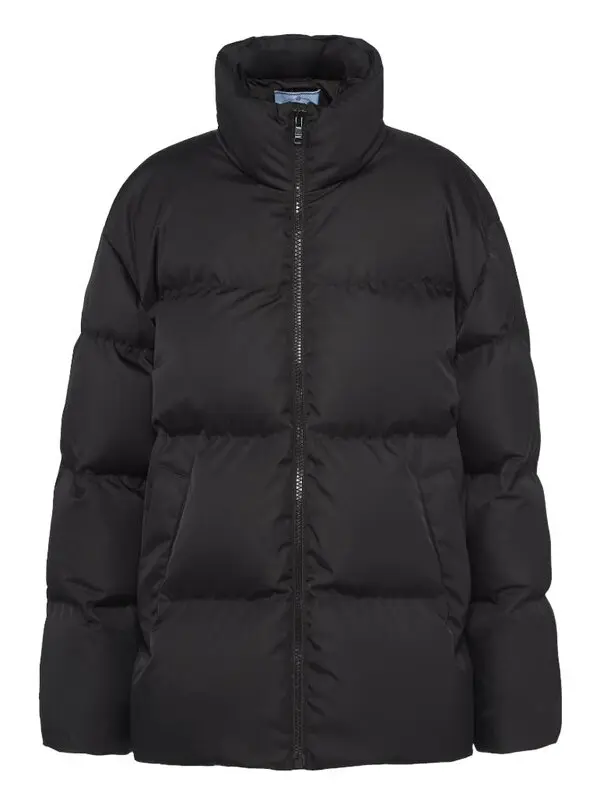 Prada Re-nylon Oversized Down Jacket - Black