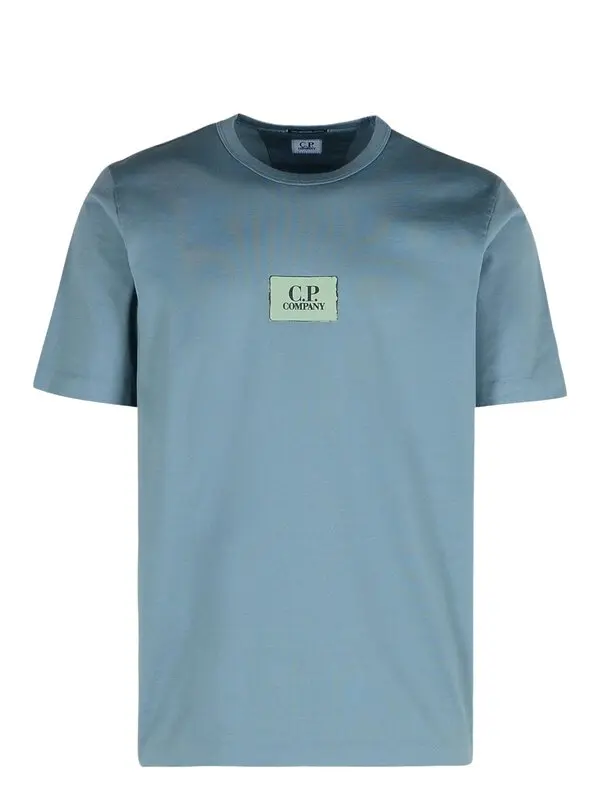 C.P. COMPANY Crew Neck Short Sleeve - Blue