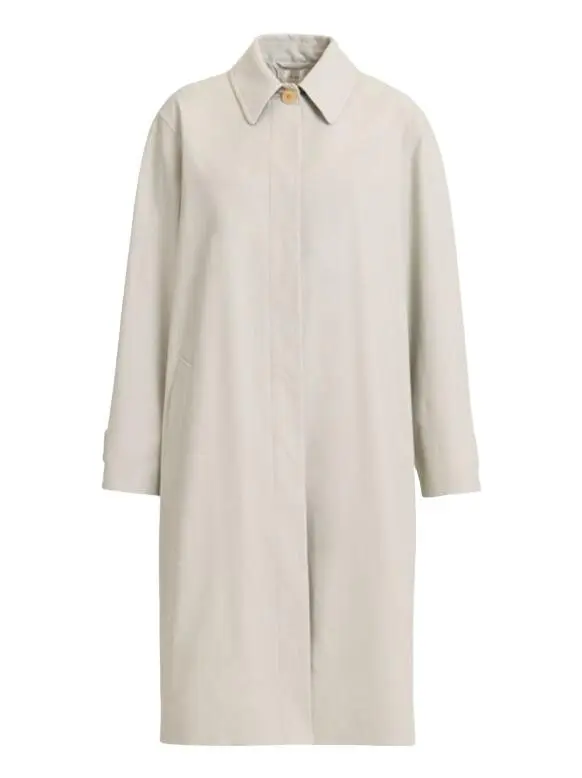 THE ROW Pluma Cotton Trench Coat - White
