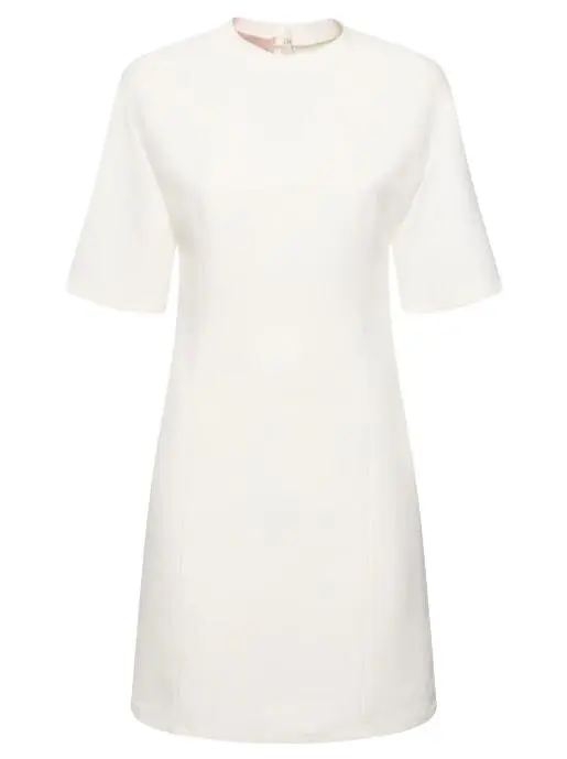 Valentino Garavani Short-sleeved Mini Dress - White