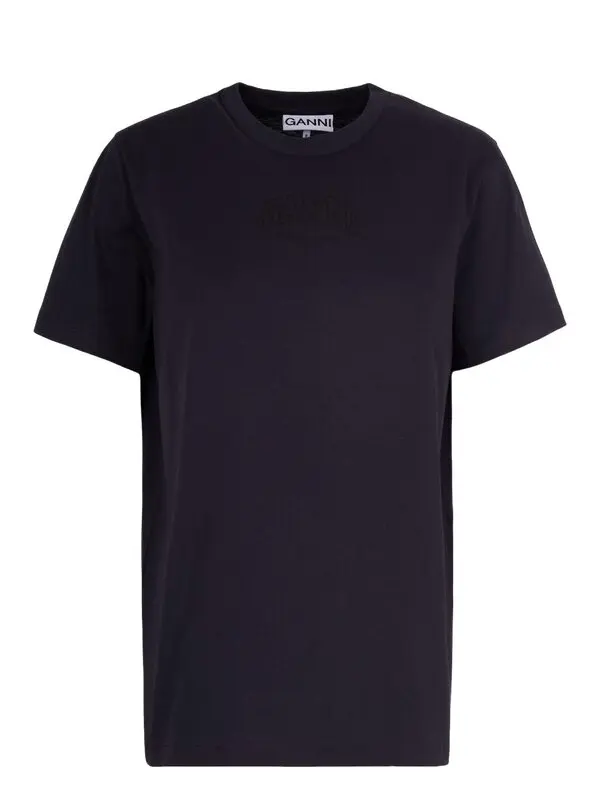 GANNI Essential T-shirt - Black