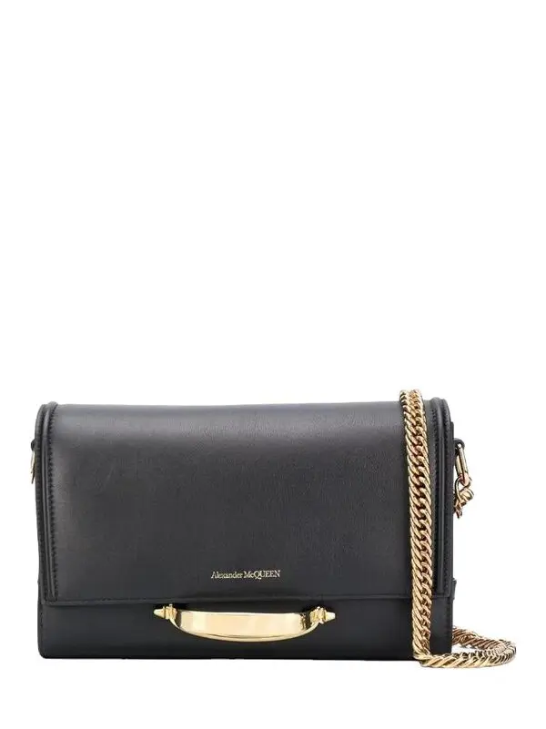 Alexander McQueen The Story Shoulder Bag - Black