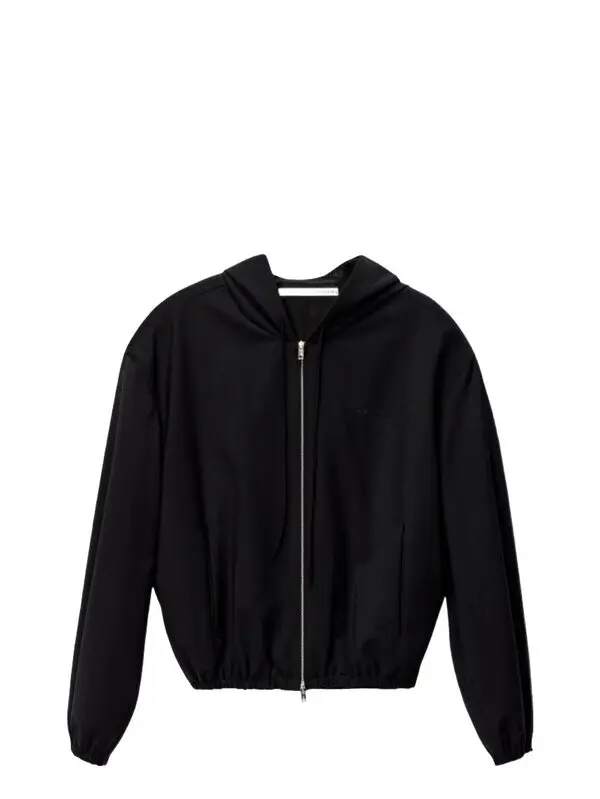 Alexander Wang Zip-up Hoodie - Black