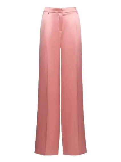 Magda Butrym Wide Leg Casual Pants - Pink