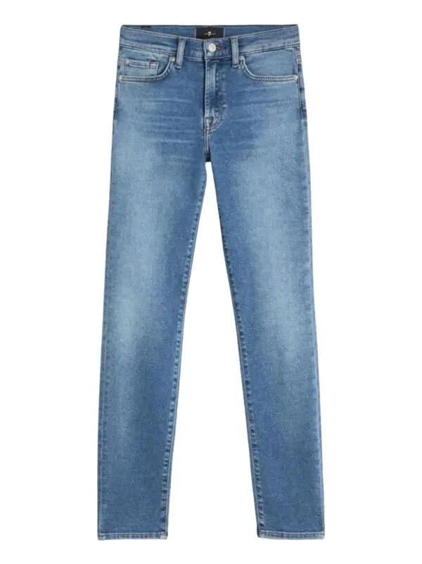 7 For All Mankind Roxanne Jeans - Medium Blue