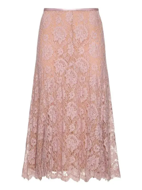 Michael Kors Lace Dance Skirt - Pink