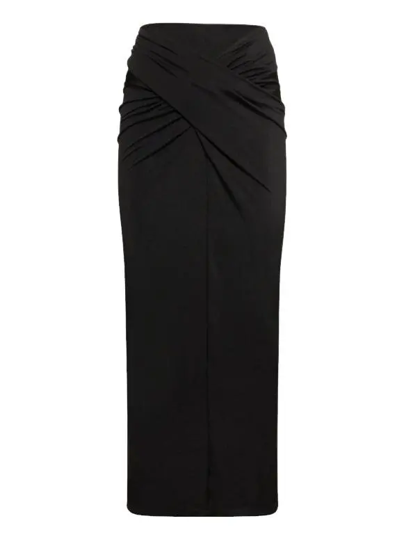 16Arlington Draped Waistband Skirt - Black