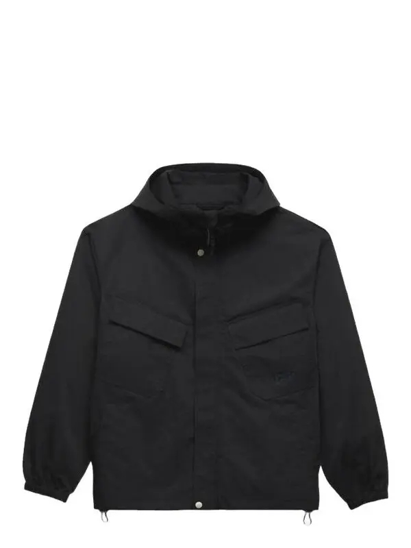 Kenzo Signature Short Windbreaker - Black