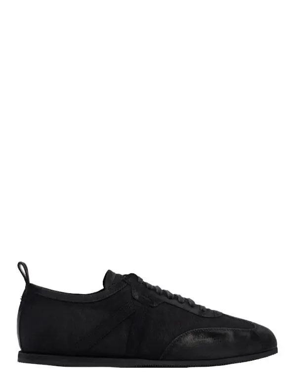 ANN DEMEULEMEESTER Siru Soft Low-top Sneakers - Black