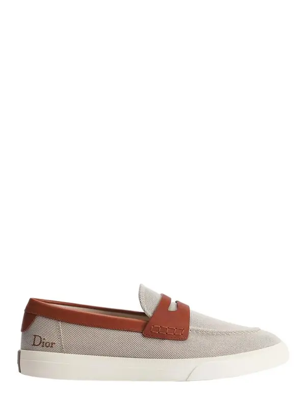 Dior Riviera Chester Loafers - Beige