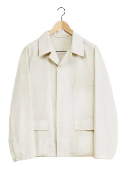 LEMAIRE Pocket Jacket Shirt - White