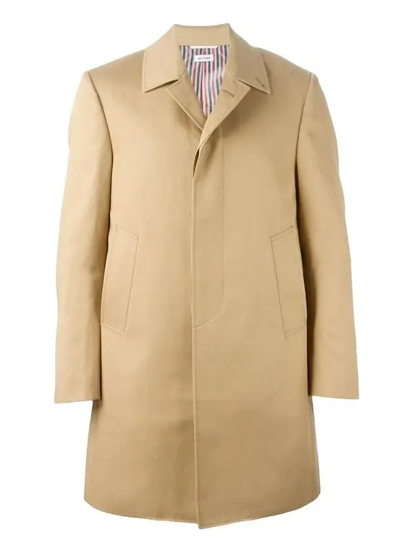 Thom Browne Lapel Coat - Black