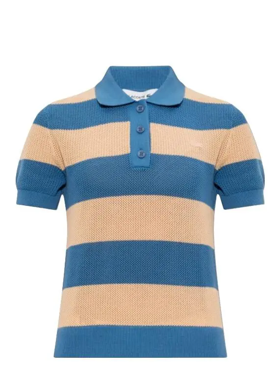 Lacoste Short-sleeved Polo Shirt - Blue