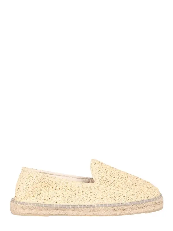 Manebí Round Toe Espadrilles - Nude
