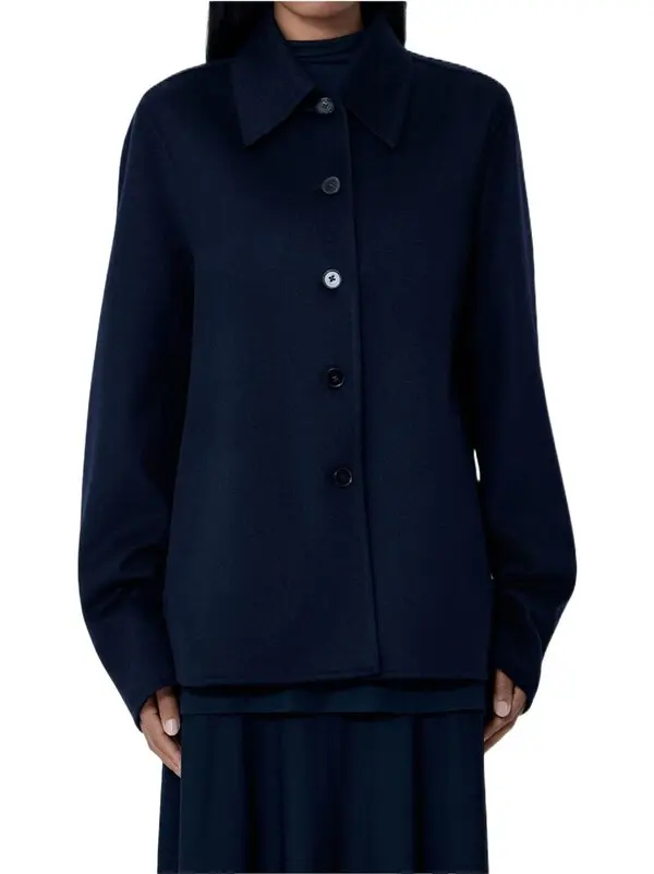 JIL SANDER Buttoned Jacket - Black