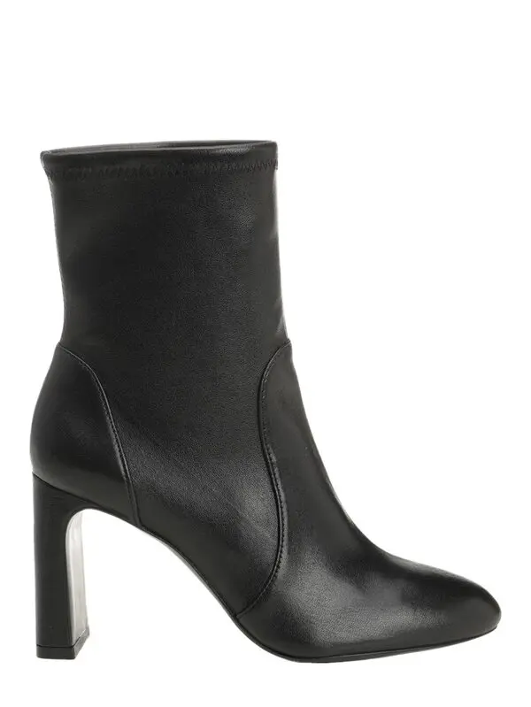 STUART WEITZMAN Babette Block Heel Booties - Black
