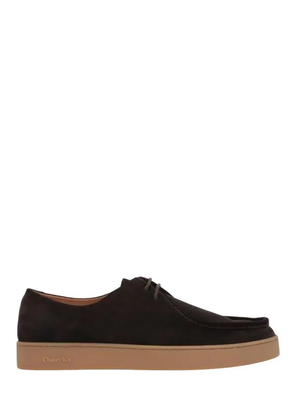 Church's Lace-up Crepe Sole - Black