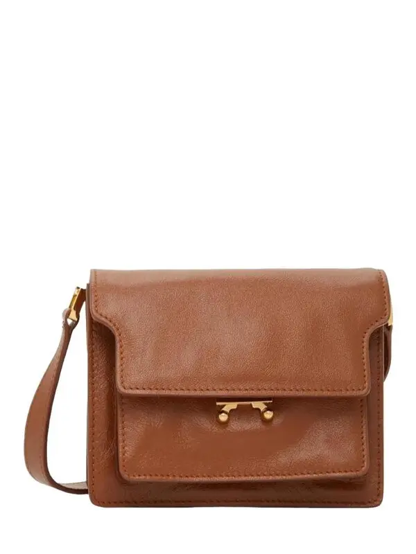 Marni Truck Strapped Mini Crossbody Bag - Brown