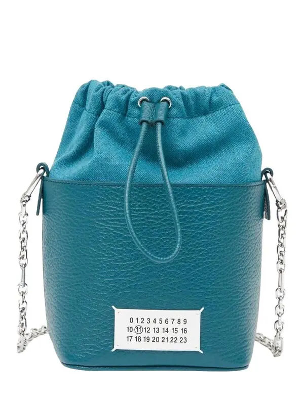 MAISON MARGIELA Small 5ac Bucket Bag - Blue