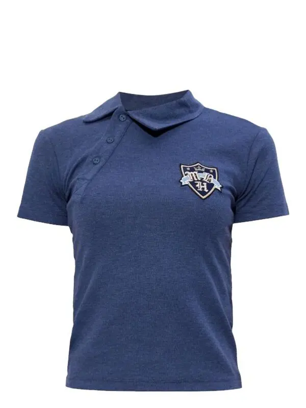 MISBHV Crest Polo Top - Blue
