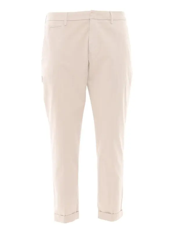 DONDUP Joe Tapered Slim Fit Pants - Nude
