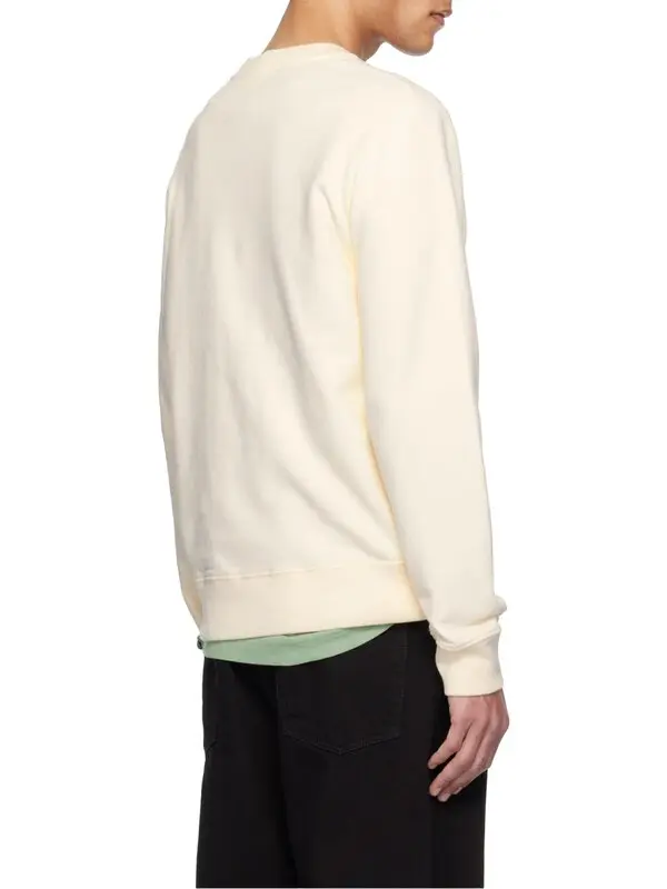 Maison Kitsuné Crewneck Sweatshirt - White