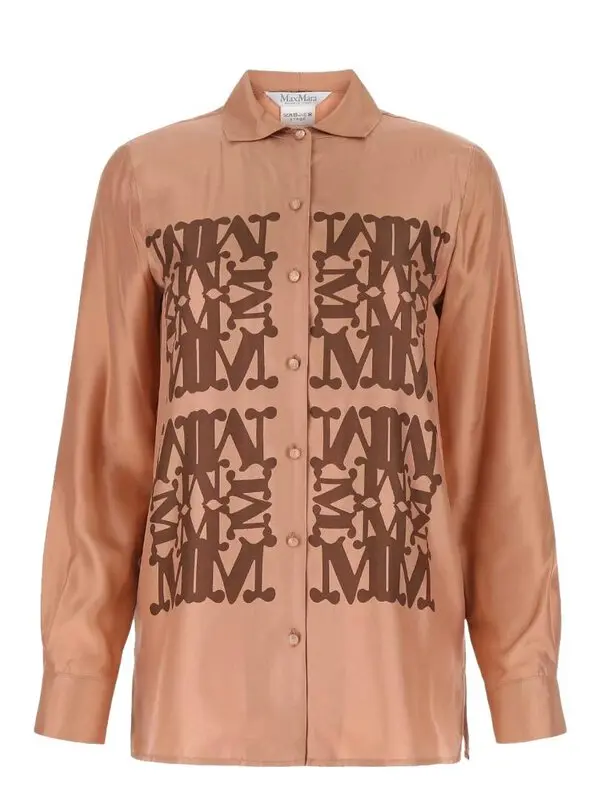 Max Mara Logo Print Shirt - No