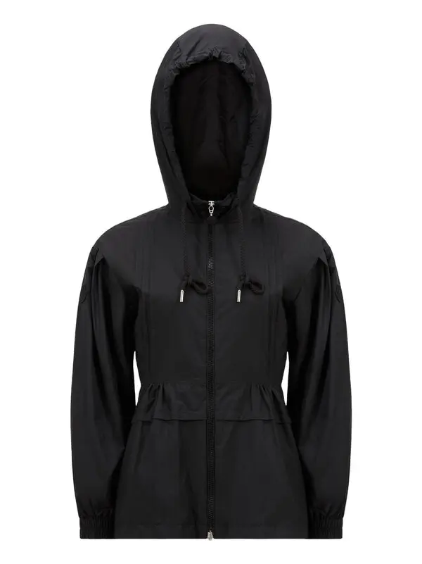 Moncler Vabre Hooded Parka Jacket - Black