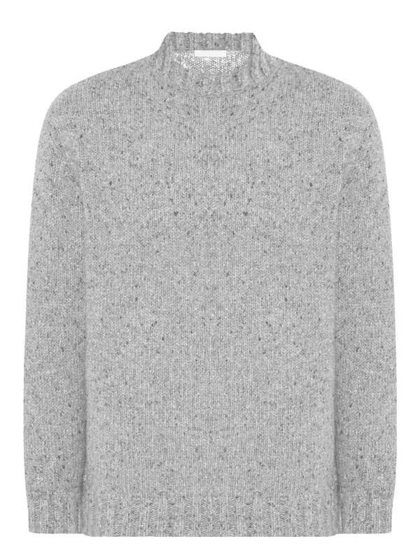 THE ROW Pellegrino Ribbed Sweater - Gray