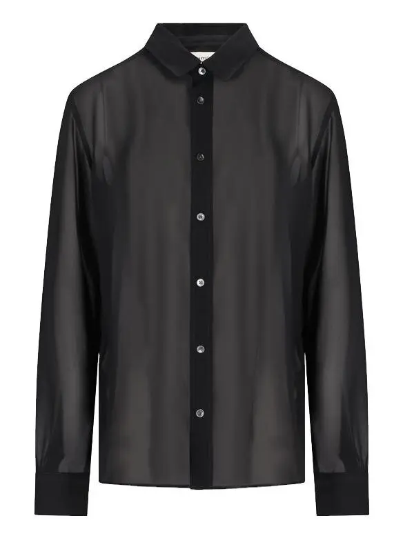 Ami Long Sleeve Shirt - Black