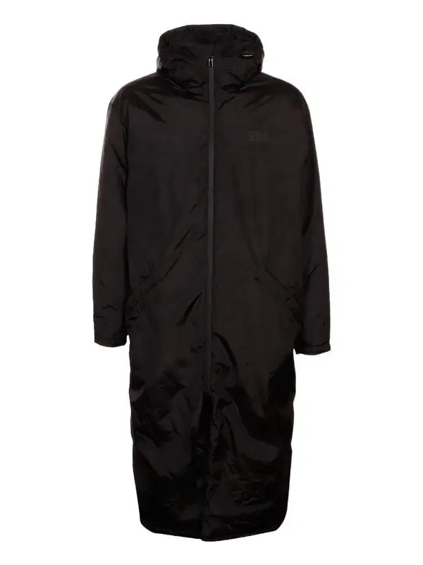 GOLDEN GOOSE Star Printed Hooded Jacket - Black
