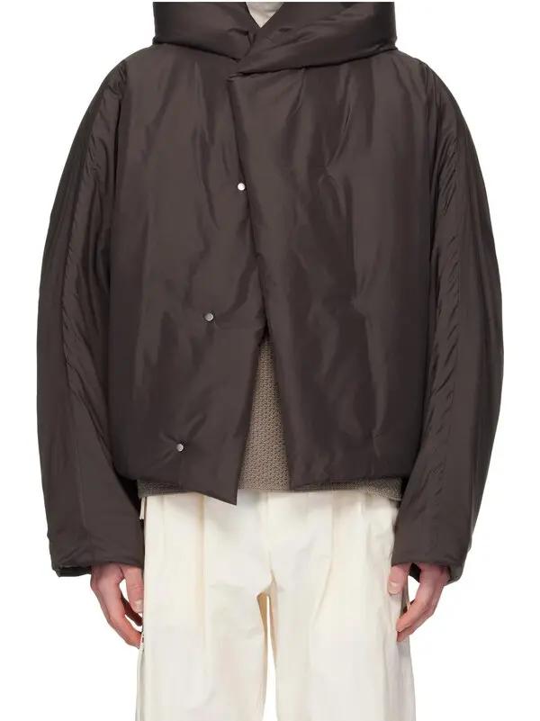 Issey Miyake Homme Plissé Duvet Jacket - Black