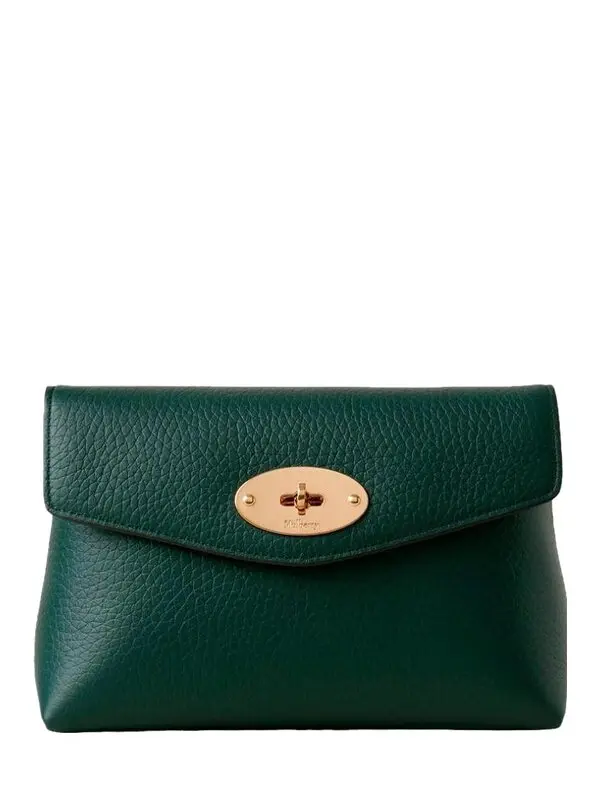 Mulberry Darley Twist-lock Cosmetic Pouch - Green
