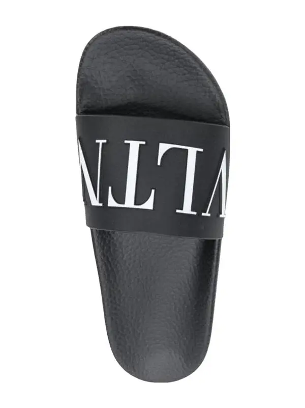 Valentino Garavani Vltn Slides - Black