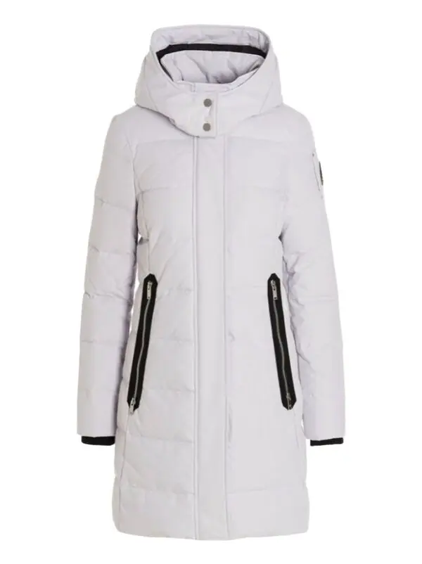 Moose Knuckles Berland Padded Parka Coat - White