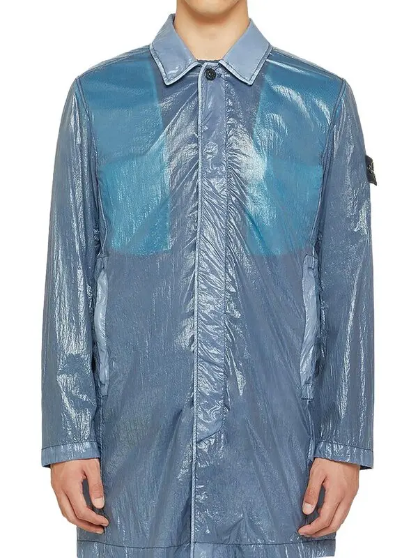 Stone Island Packable Sheer Jacket - Air Force Blue