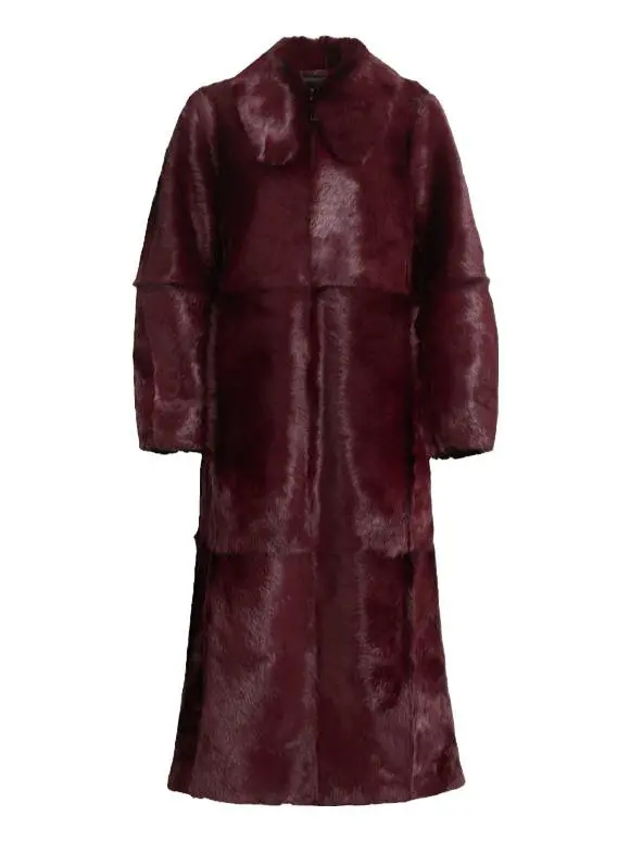 BY MALENE BIRGER Long Sleeve Coat - Wine Red