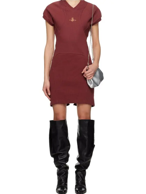 VIVIENNE WESTWOOD Pourpoint Football Minidress - Red
