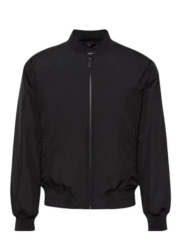 Calvin Klein Tech Fabric Bomber Jacket - Black
